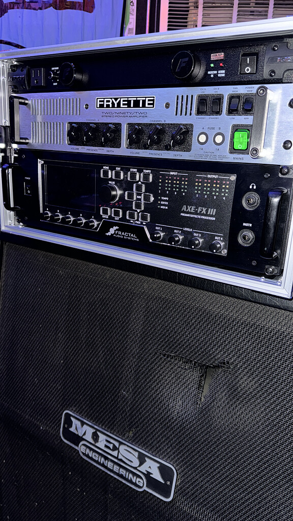 The Rig Check thread - General - Fryette Forum